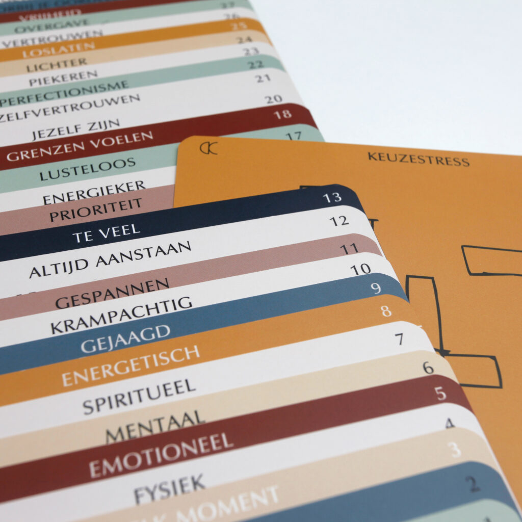Check-in Cards, het echte gesprek met jezelf (NL & ENG) - Check-in Cards