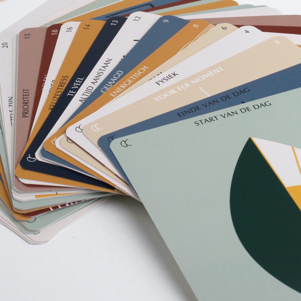 Check-in Cards, het echte gesprek met jezelf (NL & ENG) - Check-in Cards